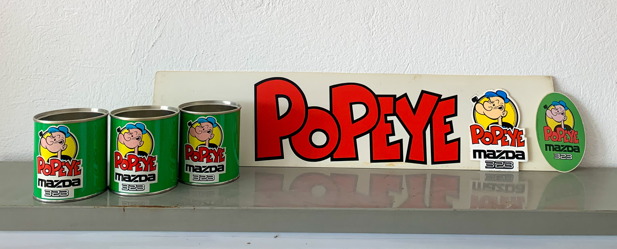 Automobilia: Mazda 323 Popeye